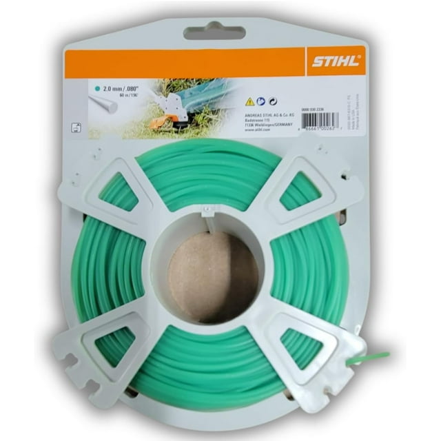 STIHL Trimmer Line 0000 930 2336 - 2.0 MM/.080 IN 62 M/200 FT - Walmart.com