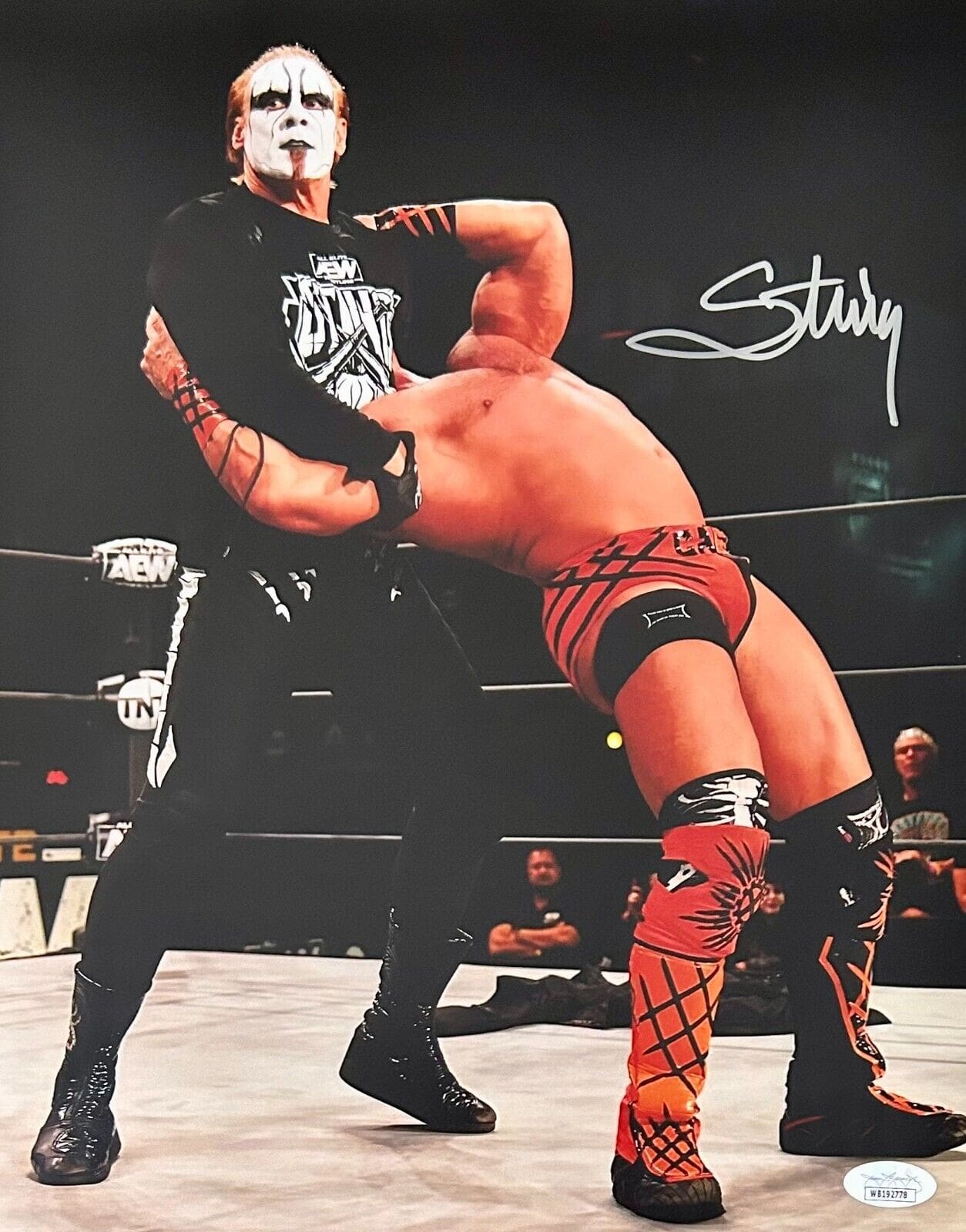 STING Signed Autographed 11x14 Photo JSA Authenticated #4 WCW WWE AEW ...