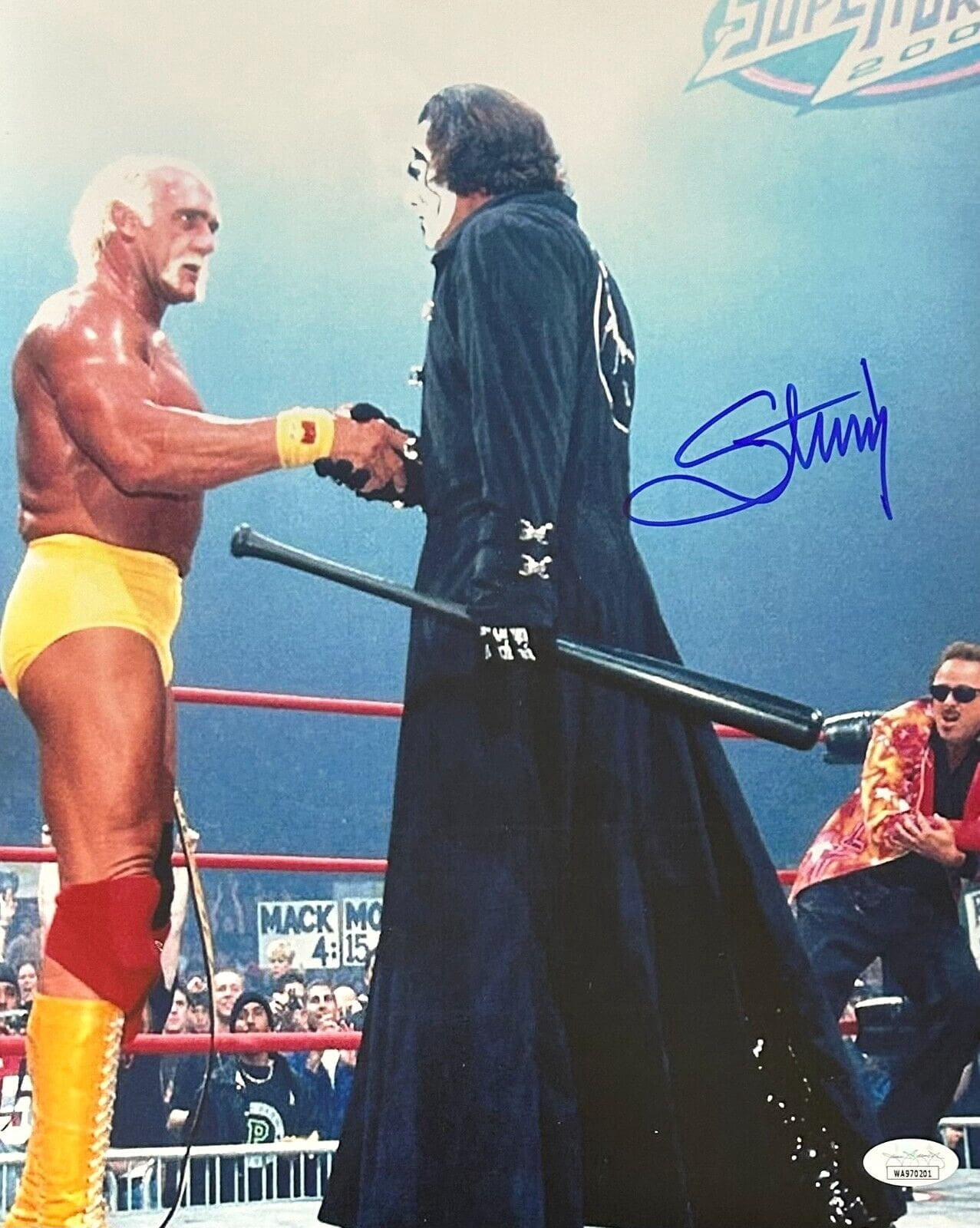 STING Signed Autographed 11x14 Photo JSA Authenticated #8 WCW WWE AEW ...