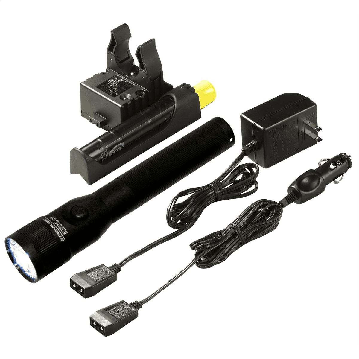 STINGER LED BLACK W/ AC/DC - 1 PIGGYBACK HOLDER - Walmart.com