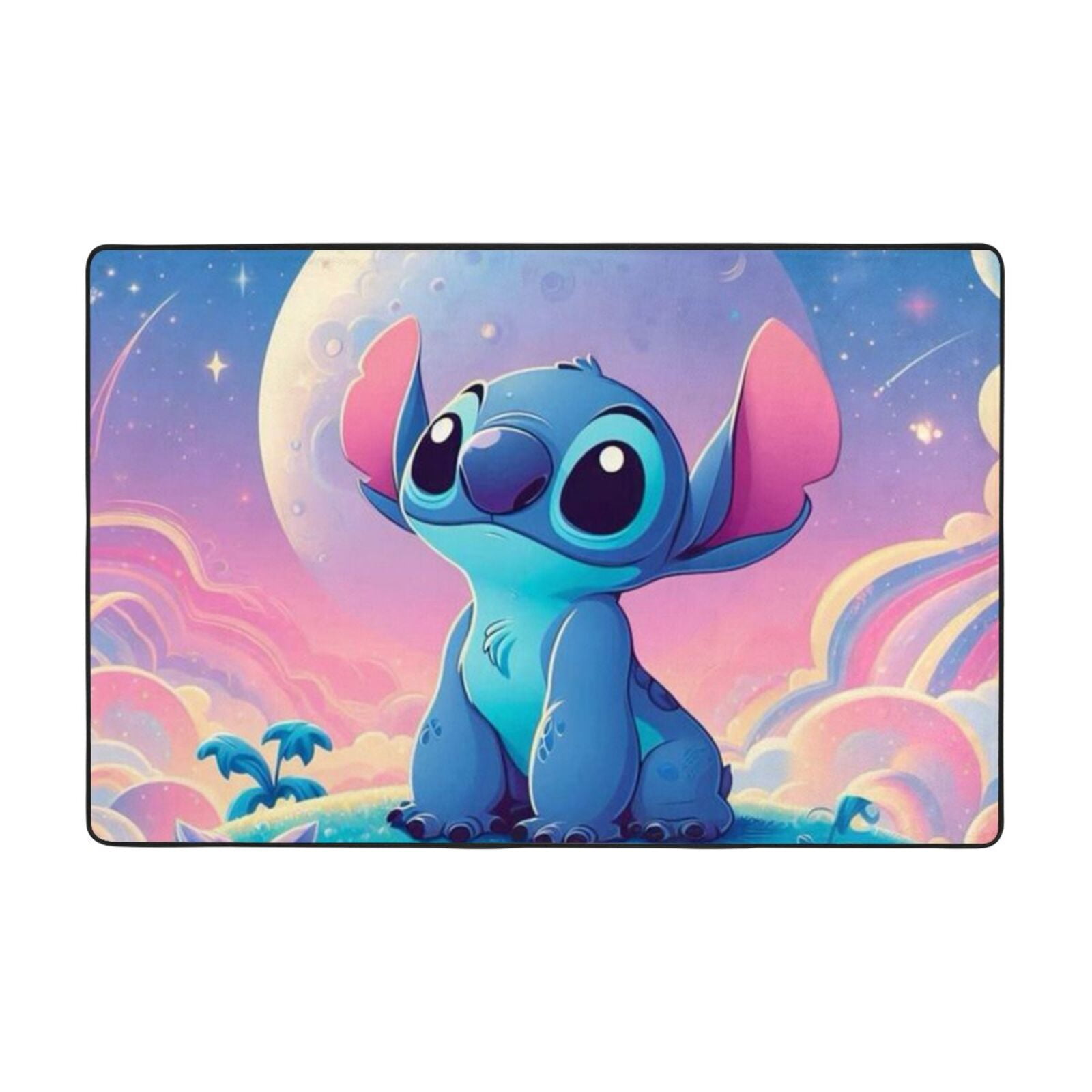 STITCH 7 Gamer Rug Room Non-Slip Gaming Rug Cool Graffiti Gaming Carpet ...