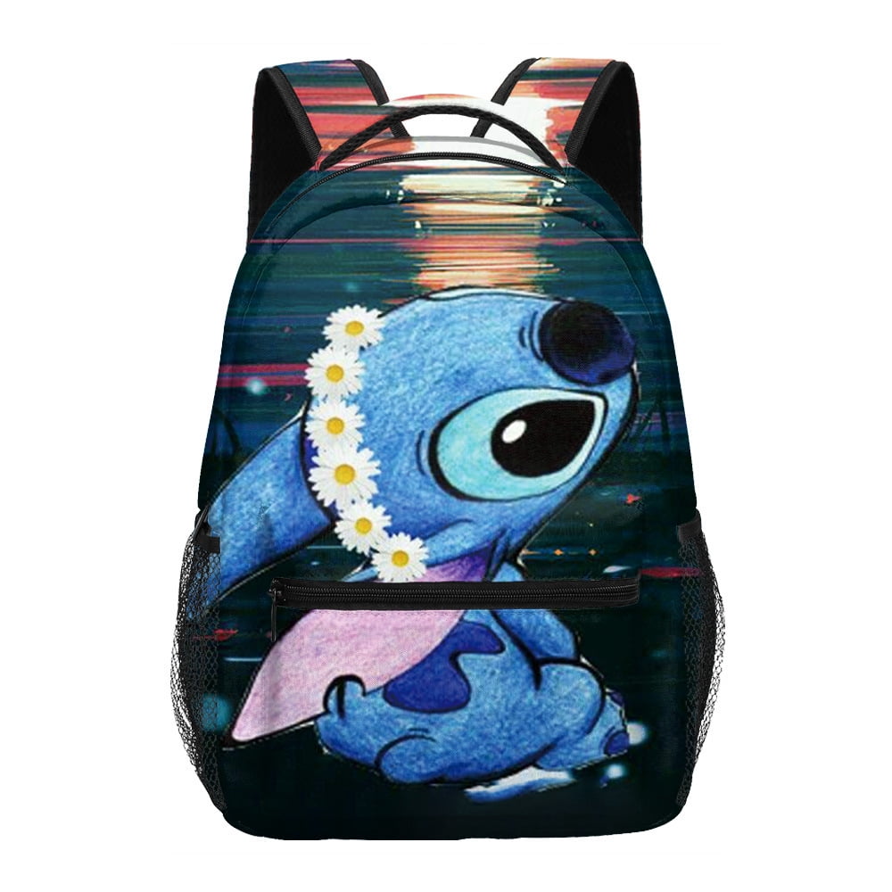 STITCH Anime Travel Backpack for Teens/Womens/Mens/ Casual Daypack ...