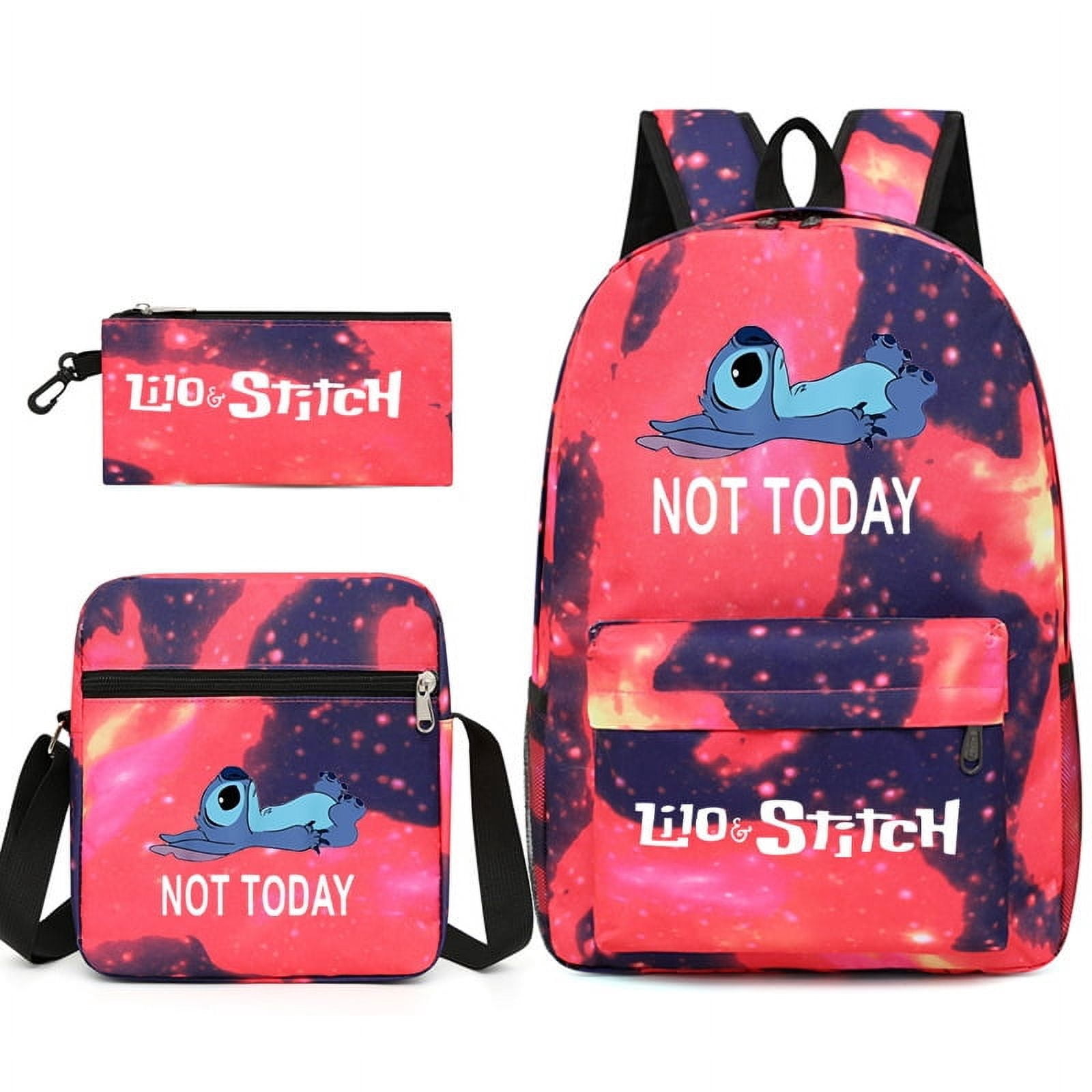 STITCH Anime Travel Backpack for Teens/Womens/Mens/ Casual Daypack ...