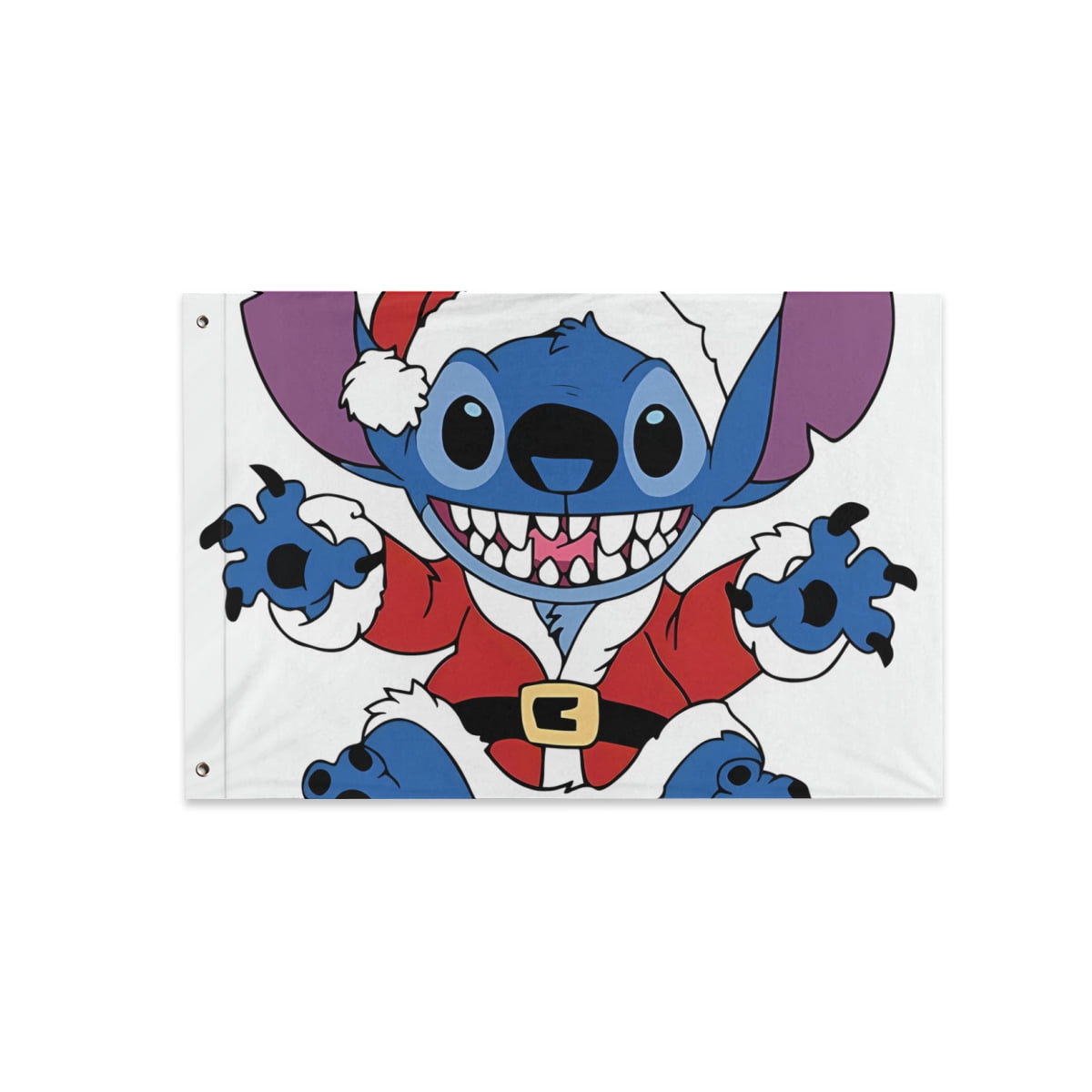 STITCH Christmas Double-sided Flag Multiple Sizes Double-sided Cartoon ...