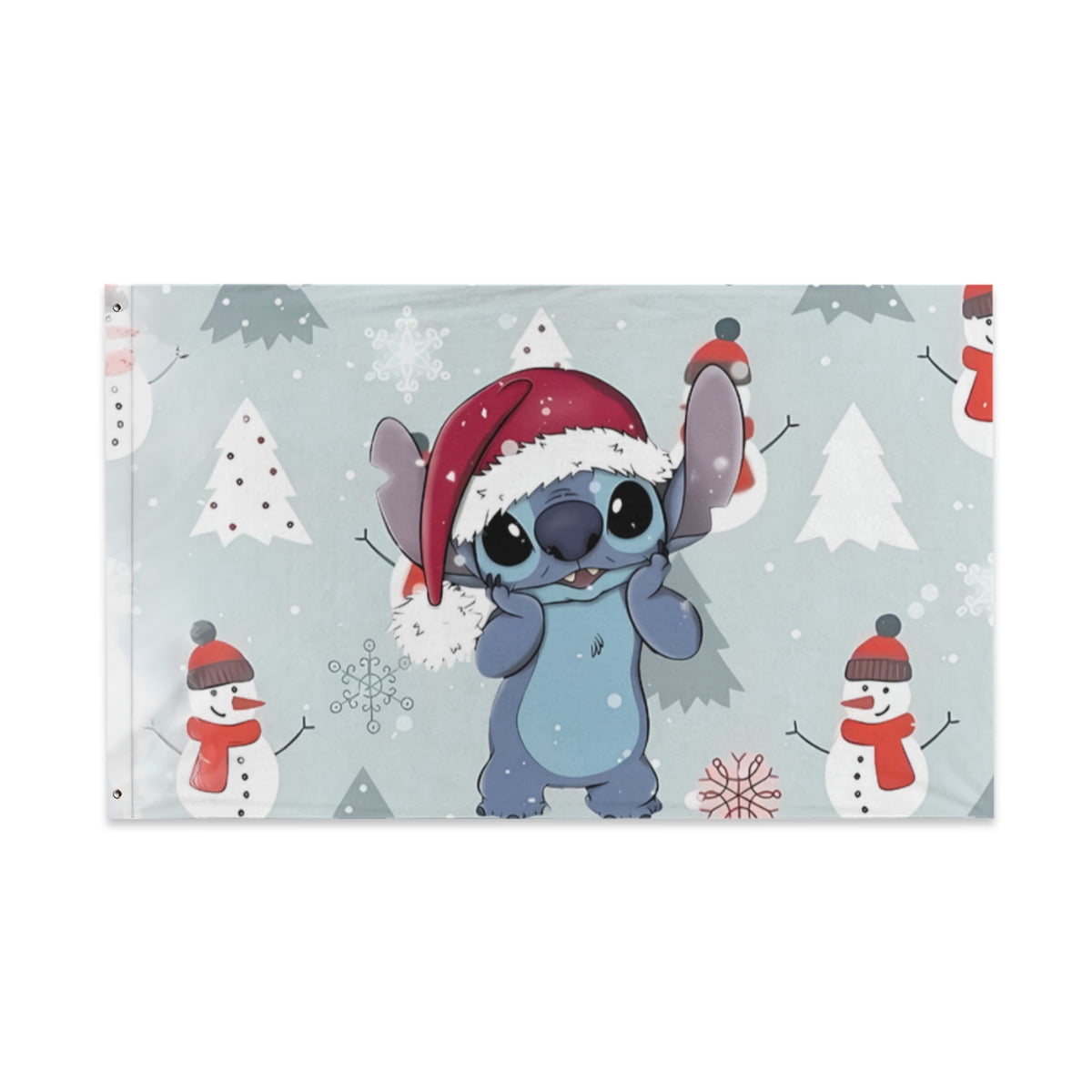 STITCH Christmas Double-sided Flag Multiple Sizes Double-sided Cartoon ...