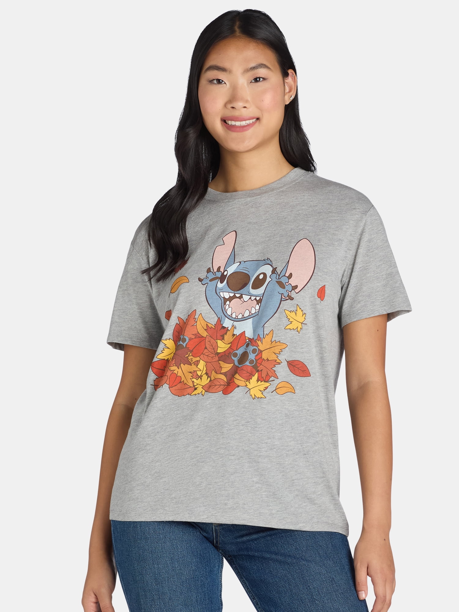 Stitch Women's Graphic Tee with Short Sleeves, Sizes XXS-XXL - Walmart.com