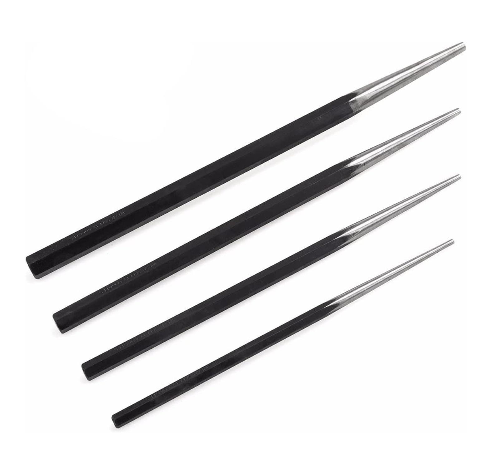 STKUSA 4-Pieces Long Taper Punch Set, Alignment Punch Set Tool ...