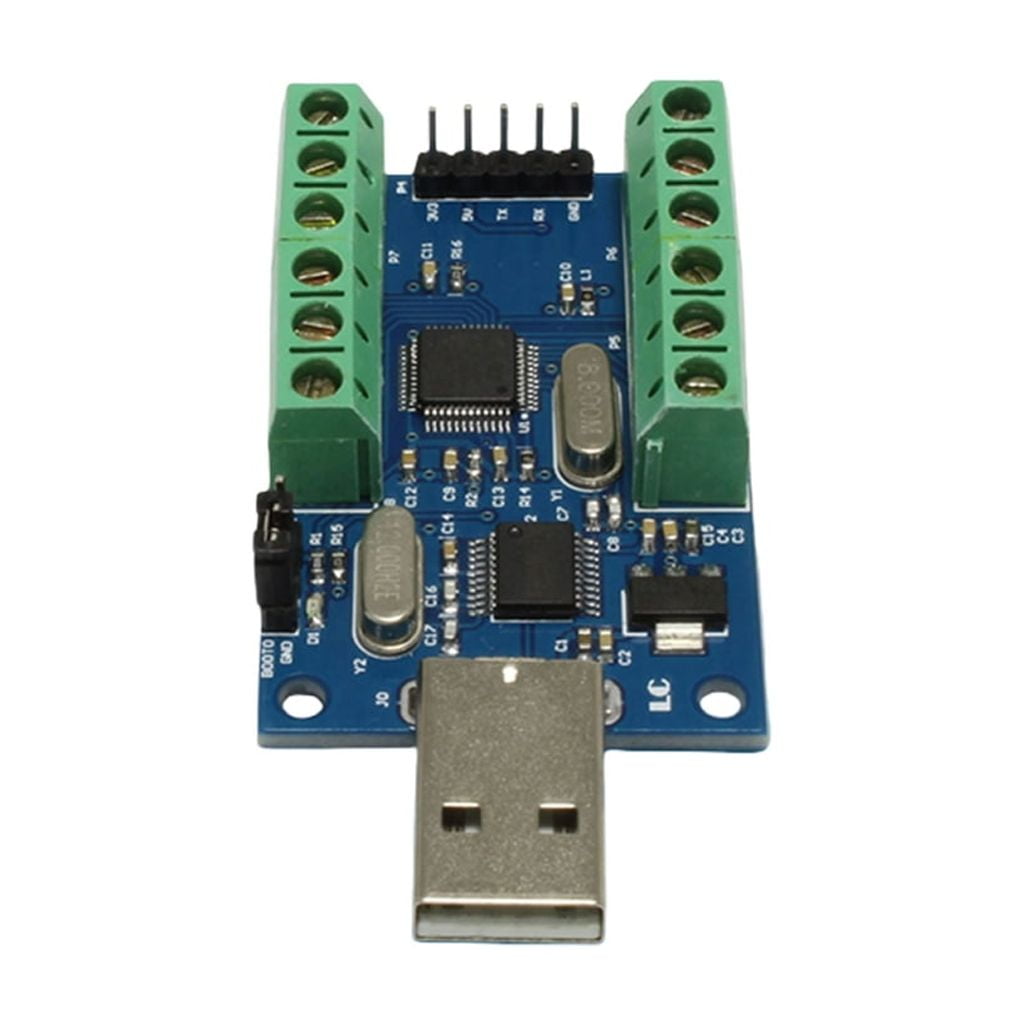 STM32 10 Channel ADC Data Acquisition Module 12bit AD Sampling USB ...