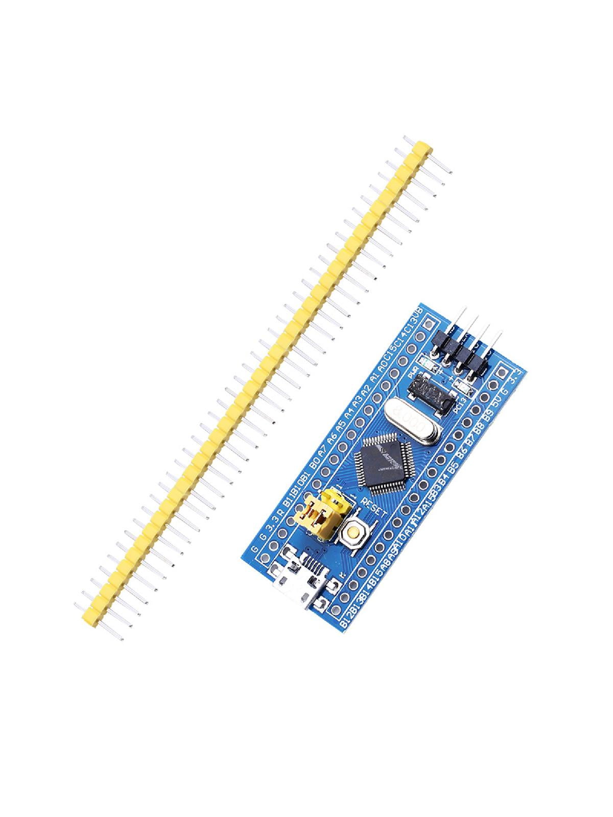 STM32F103C8T6 Minimum System Development Board, Mirco USB 40 Pin ARM Core Learning Board Module ...
