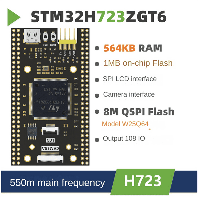 STM32H723ZGT6 Core Board Chip STM32 STM32H723 STM32H H723ZG System Learning Development Board ...