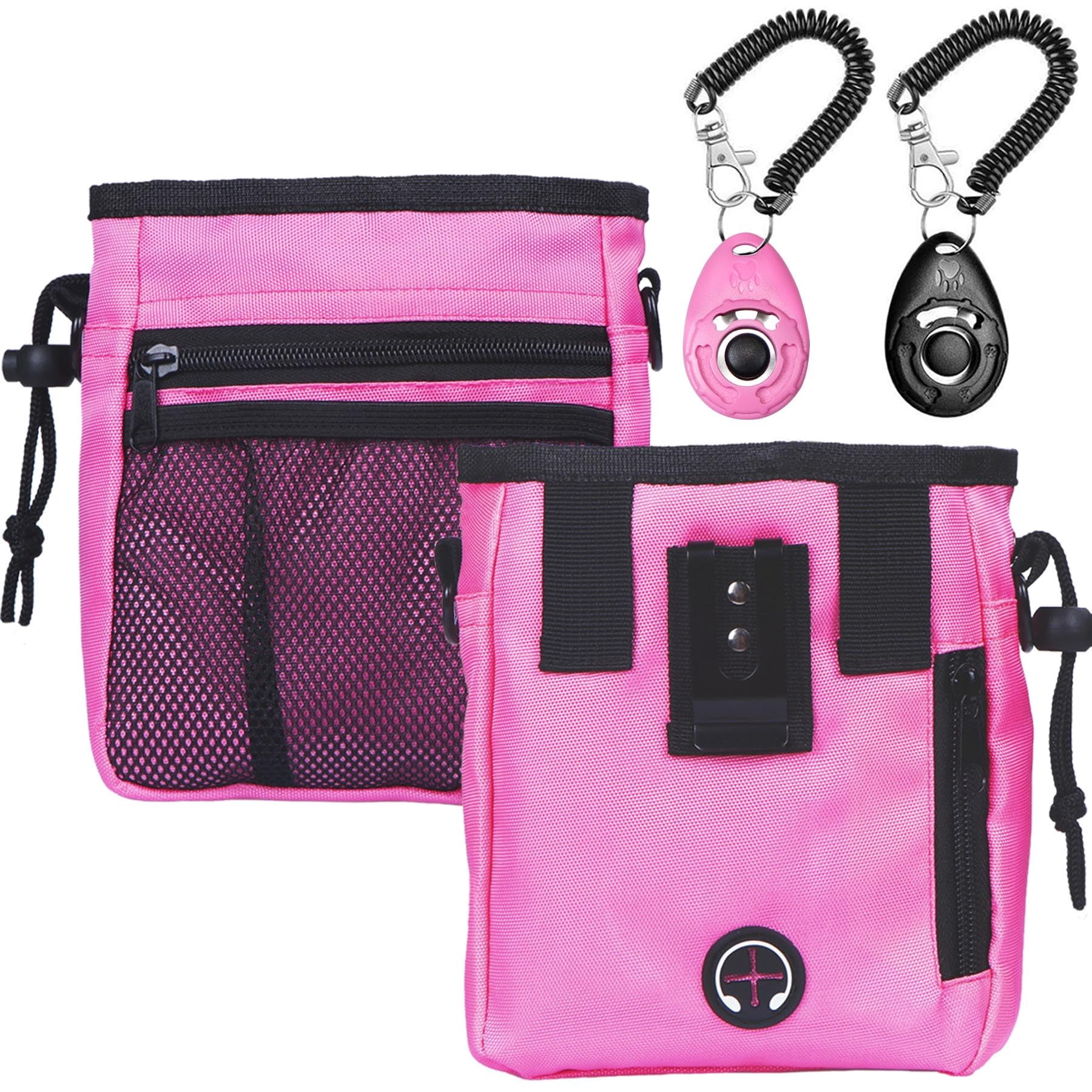 STMK Dog Treat Pouch Dog Clicker Training Kit, Dog Training Treat Pouch ...