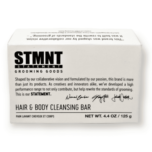 STMNT Grooming Products (Men's Grooming:Hair & Body Cleansing Bar ...