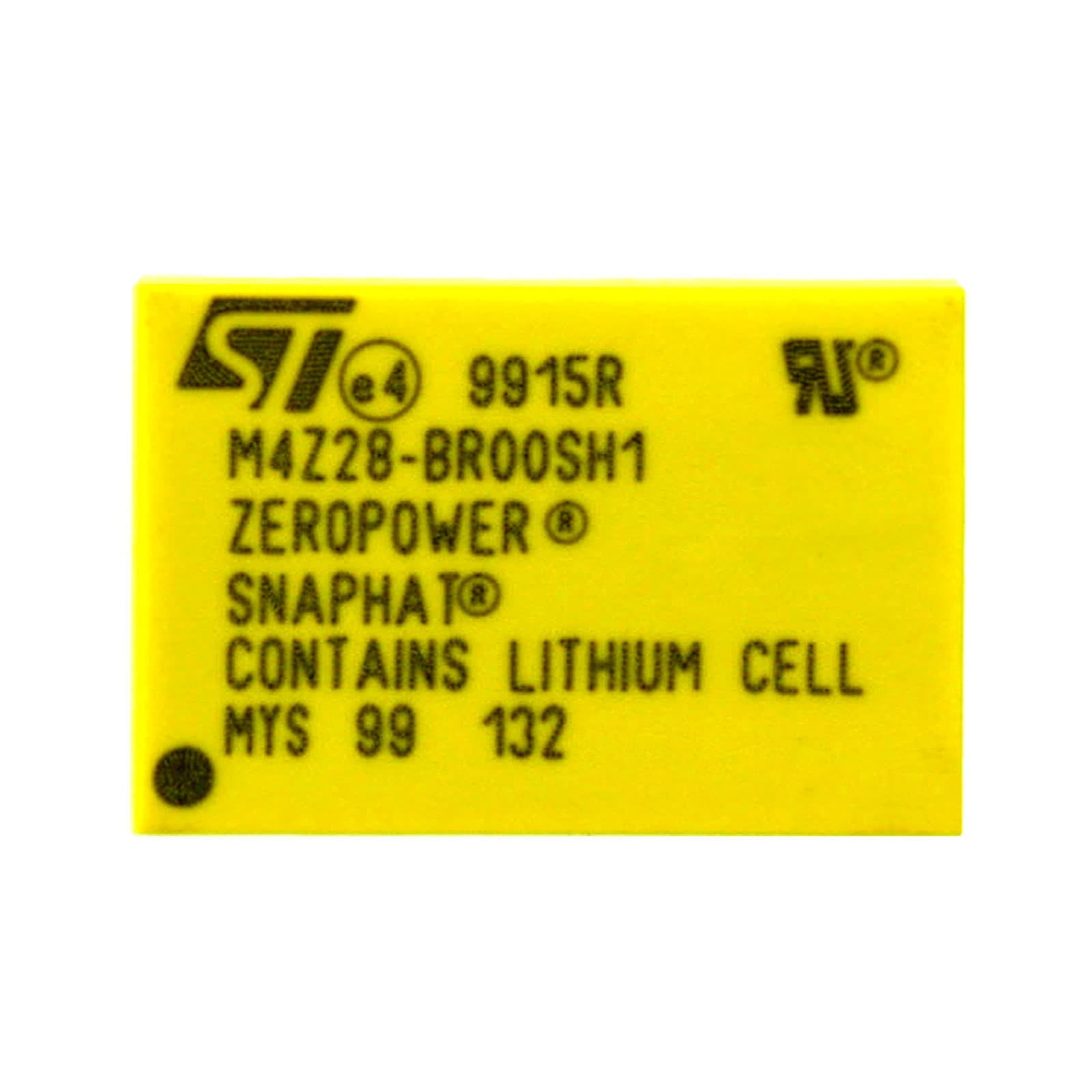 STMicroelectronics M4Z28-BR00SH1 ZEROPOWER SNAPHAT SH-4 PIN BATTERY and CRYSTAL - Walmart.com