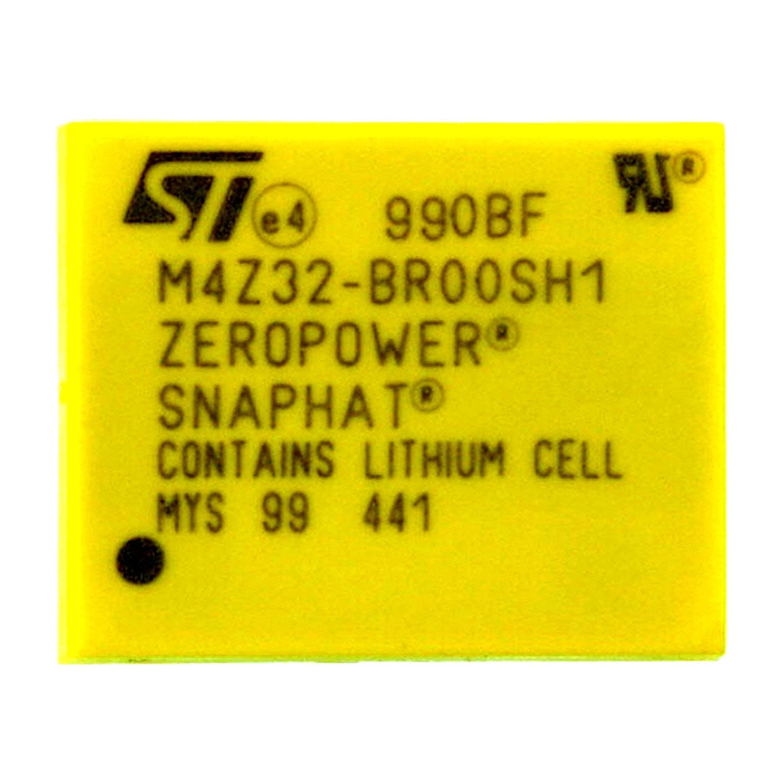 STMicroelectronics M4Z32-BR00SH1 ZEROPOWER SNAPHAT BATTERY and CRYSTAL ...