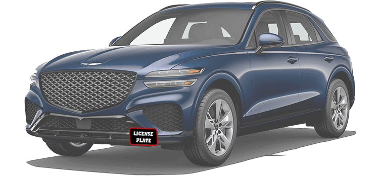 STO N SHO Front License Plate Bracket Compatible with 2022 Genesis GV70 ...