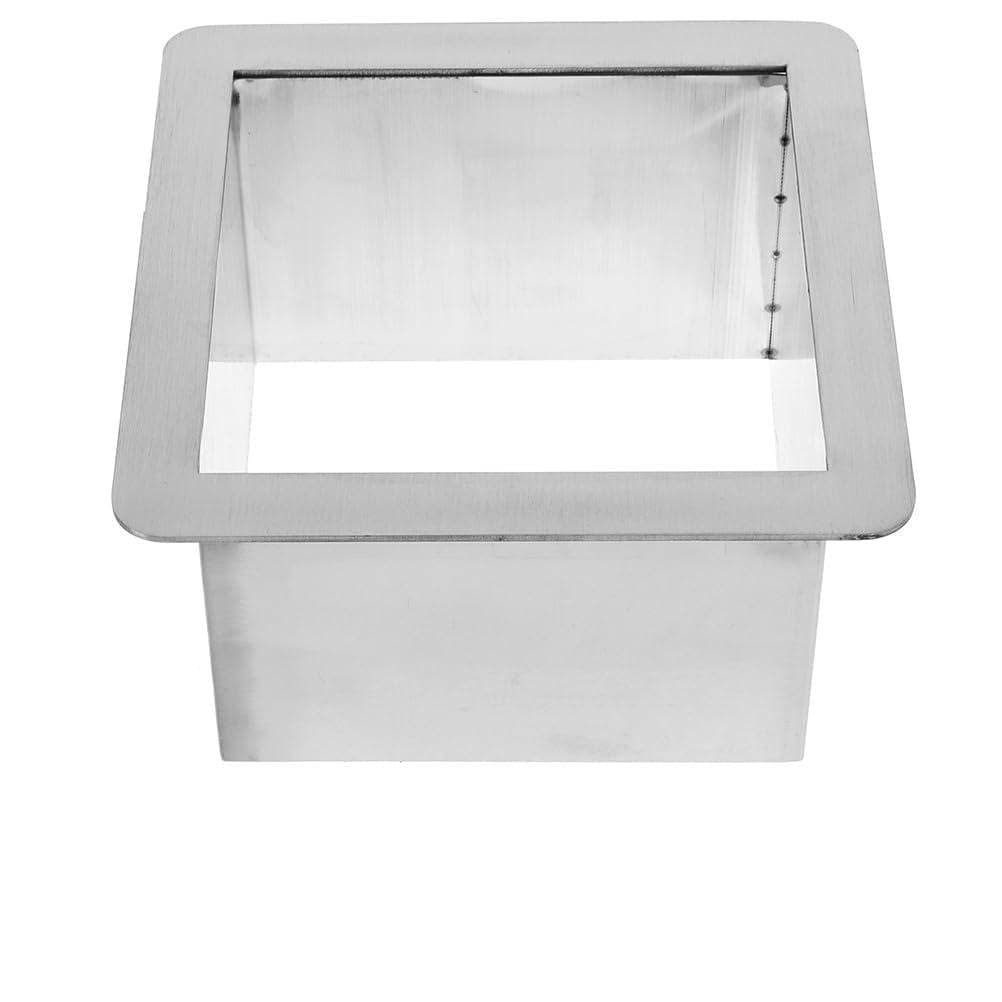 STOBAZA 6.3 inch Drop-in Trash Chute, 304 Stainless Steel Trash ...
