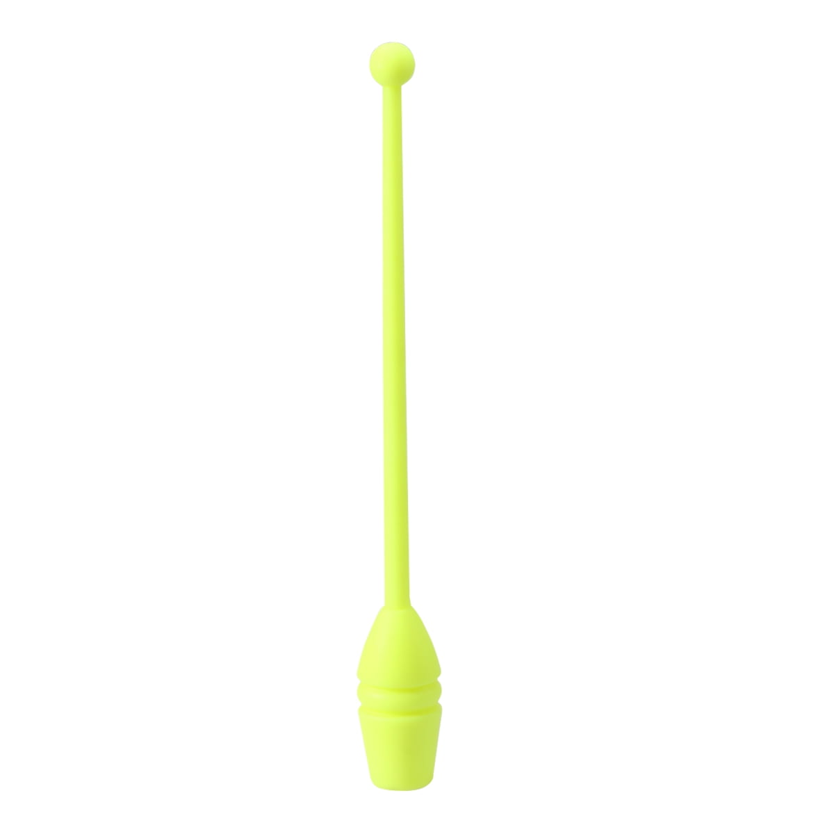 STOBOK 1Pair Rhythmic Gymnastics Stick Charming Yellow for and Fitness ...