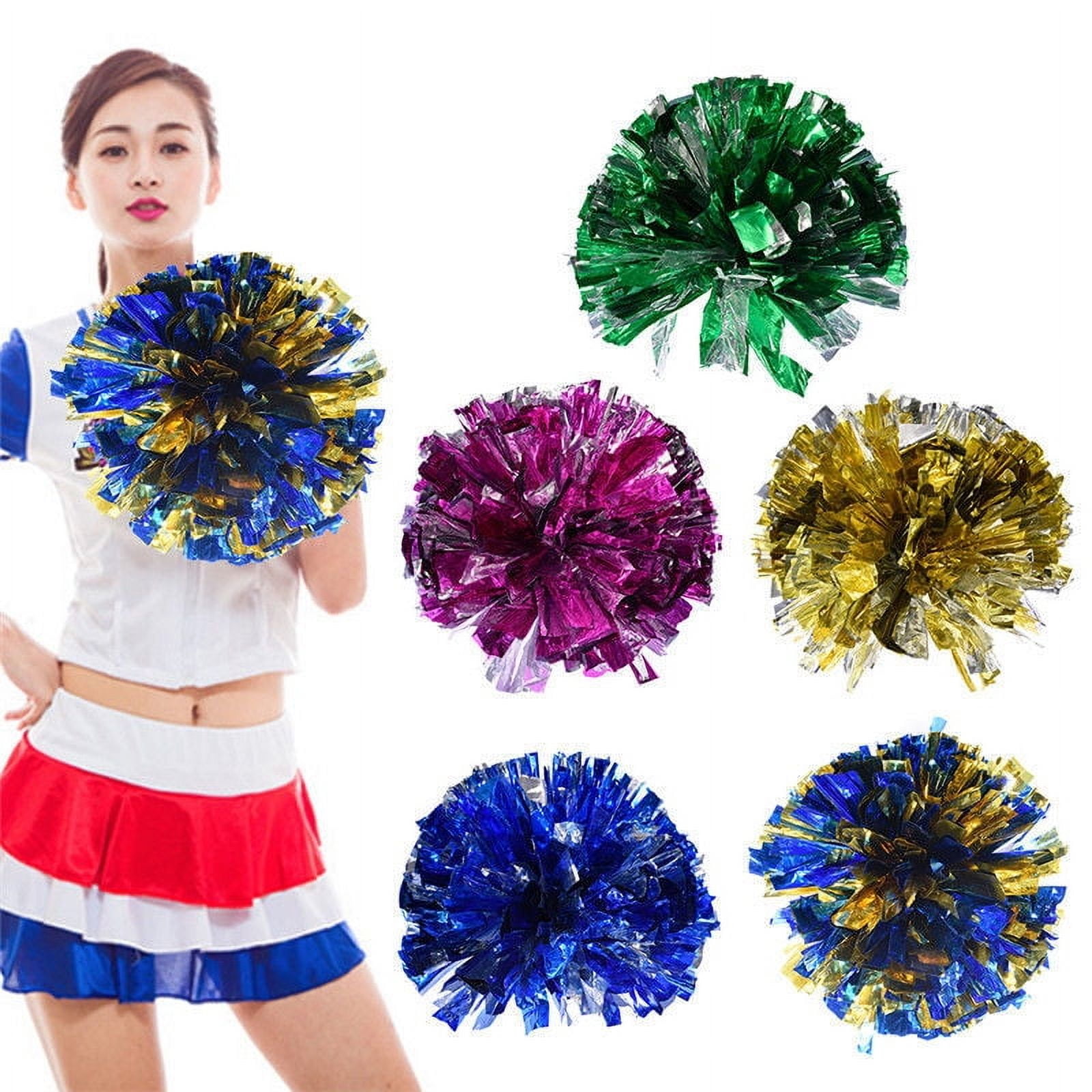 STOBOK 1 Pair of Blue Plastic Cheerleading Props for Students in High ...
