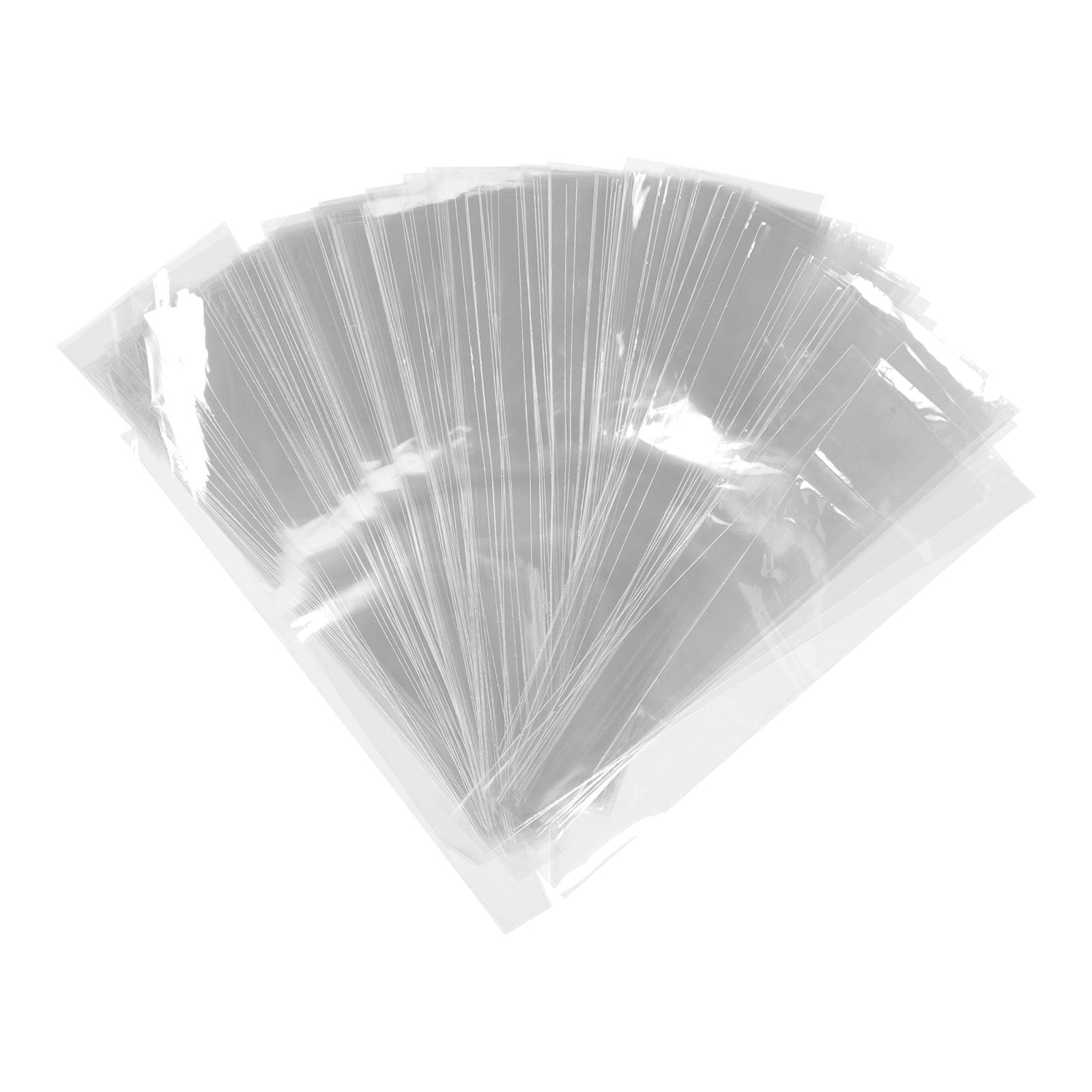 STOBOK 100Pack Flower Packaging Bag Transparent Plastic Durable Simple ...