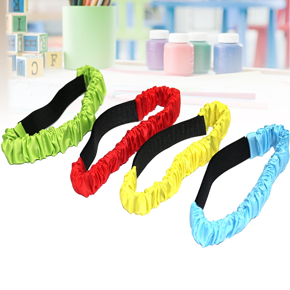 STOBOK 12pcs Legged Race Bands Elastic Tie Straps For Field Day Games ...