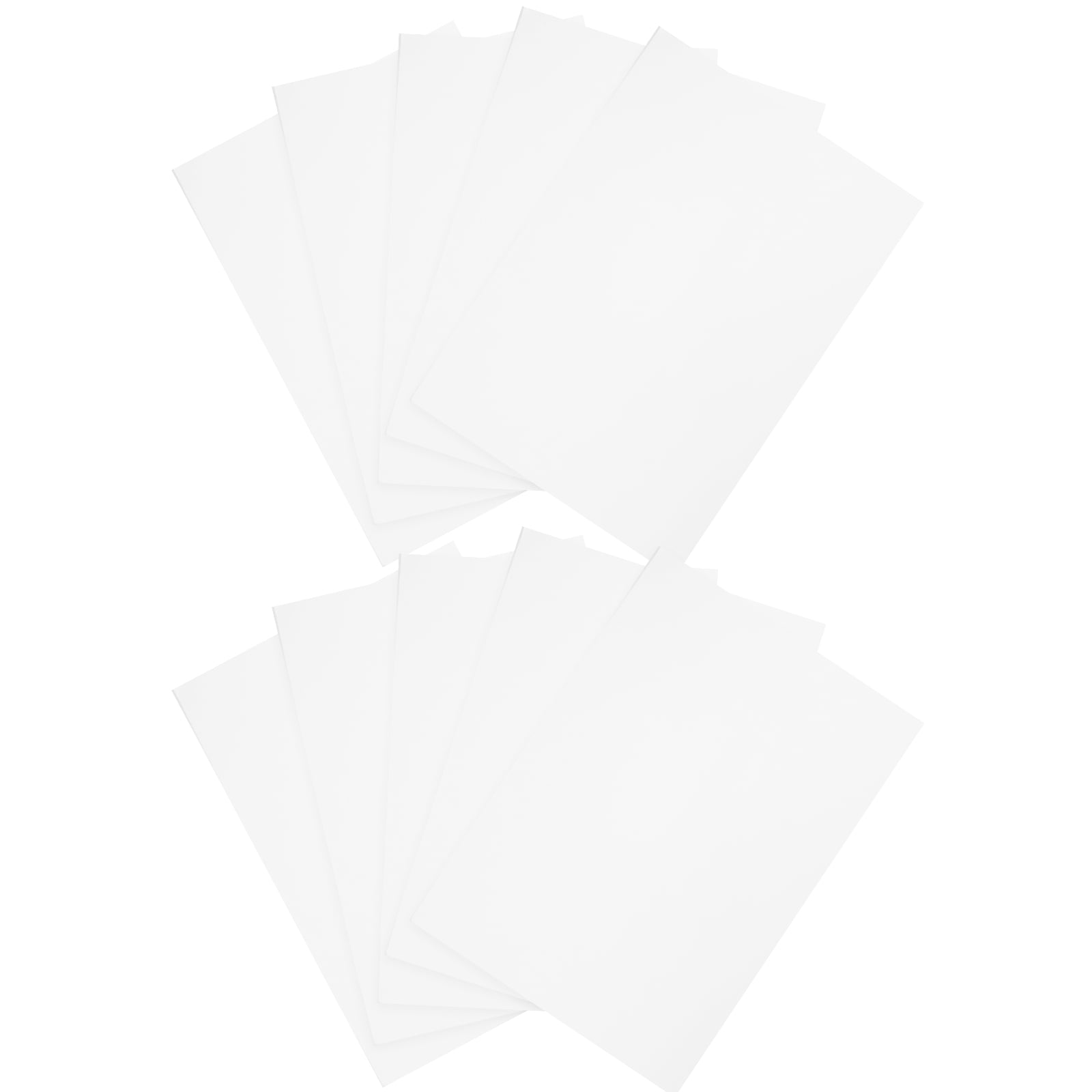 STOBOK 20 Sheets of Marking Printable Sticker Paper Labels Rice Paper ...