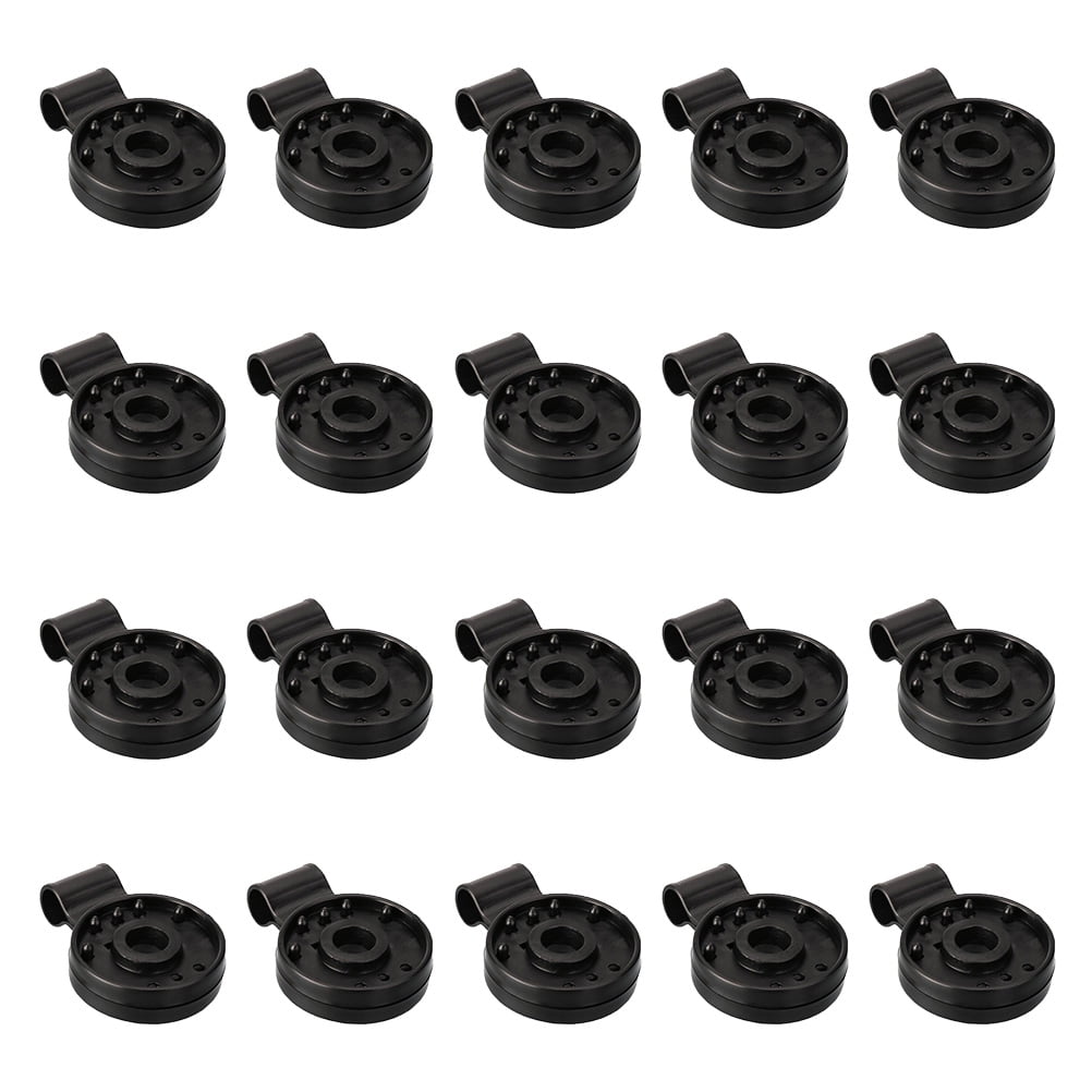 STOBOK 20pcs Mesh Fixing Clips Greenhouse Plastic Clamps Sun Shade ...