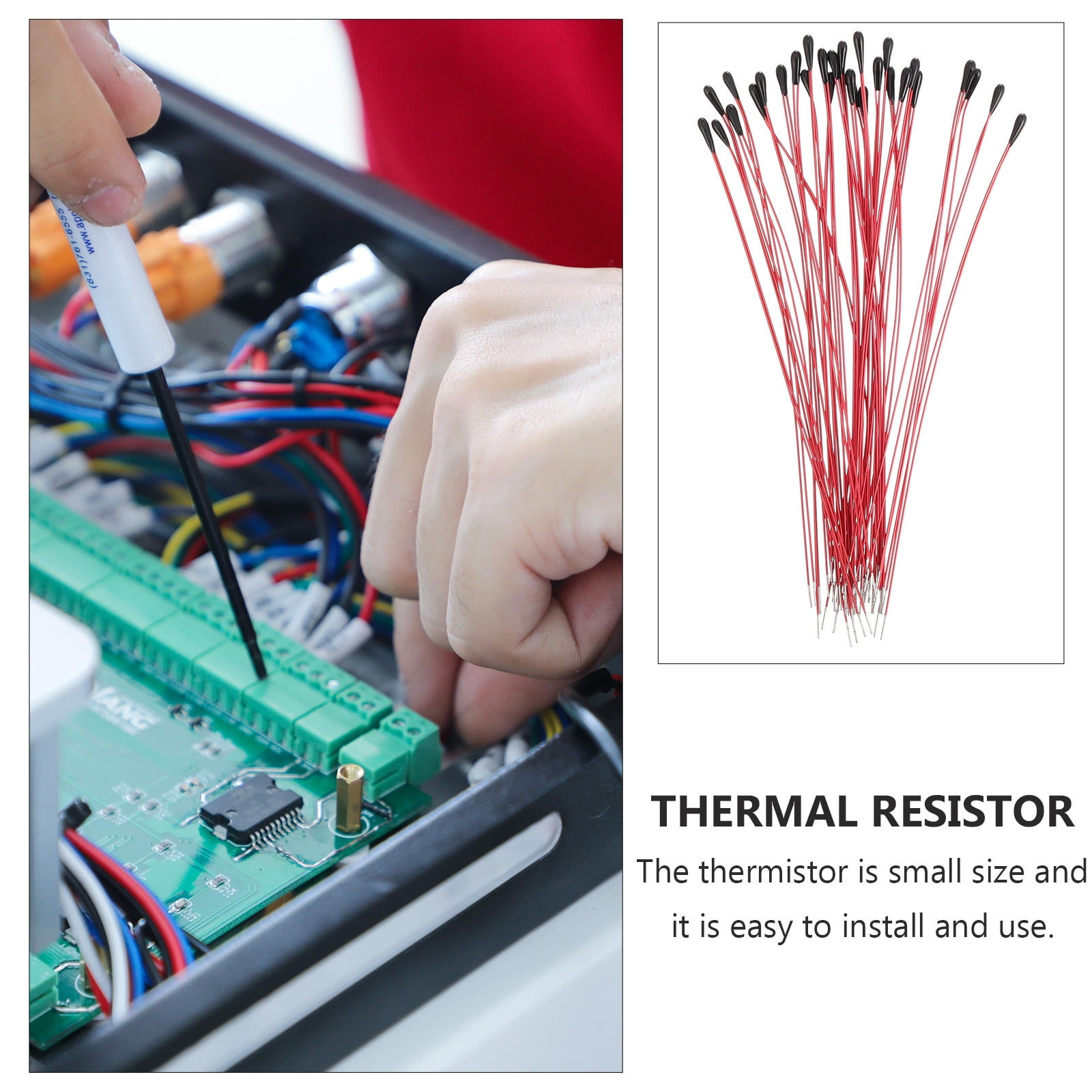 STOBOK 30Pcs Premium Thermistor Resistors Thermal Resistance or for ...