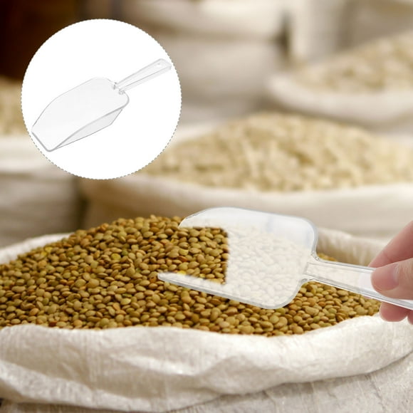 Clear Plastic Scoops