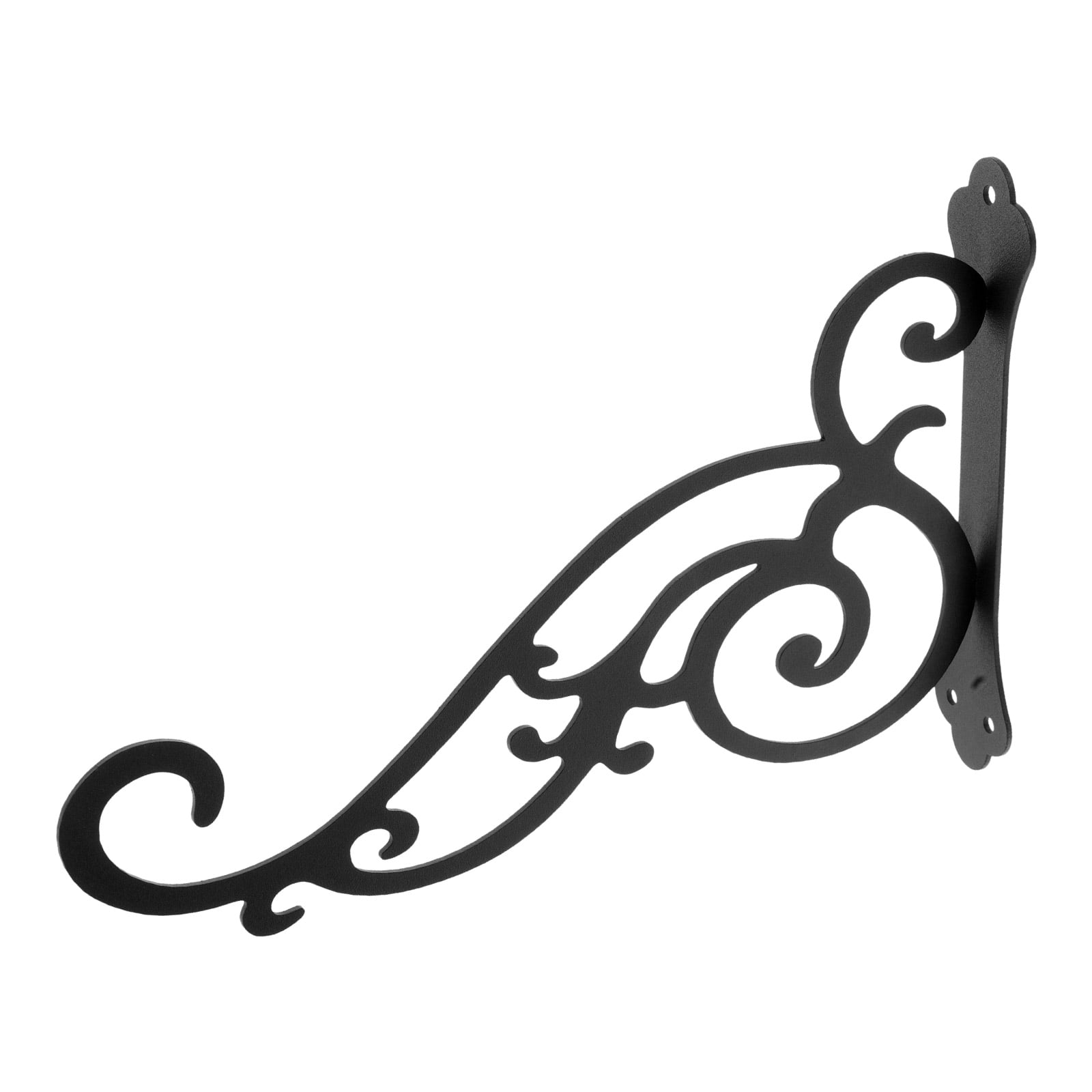 STOBOK Flower Pot Bracket Hook Hanging Basket Bracket Black Carbon ...