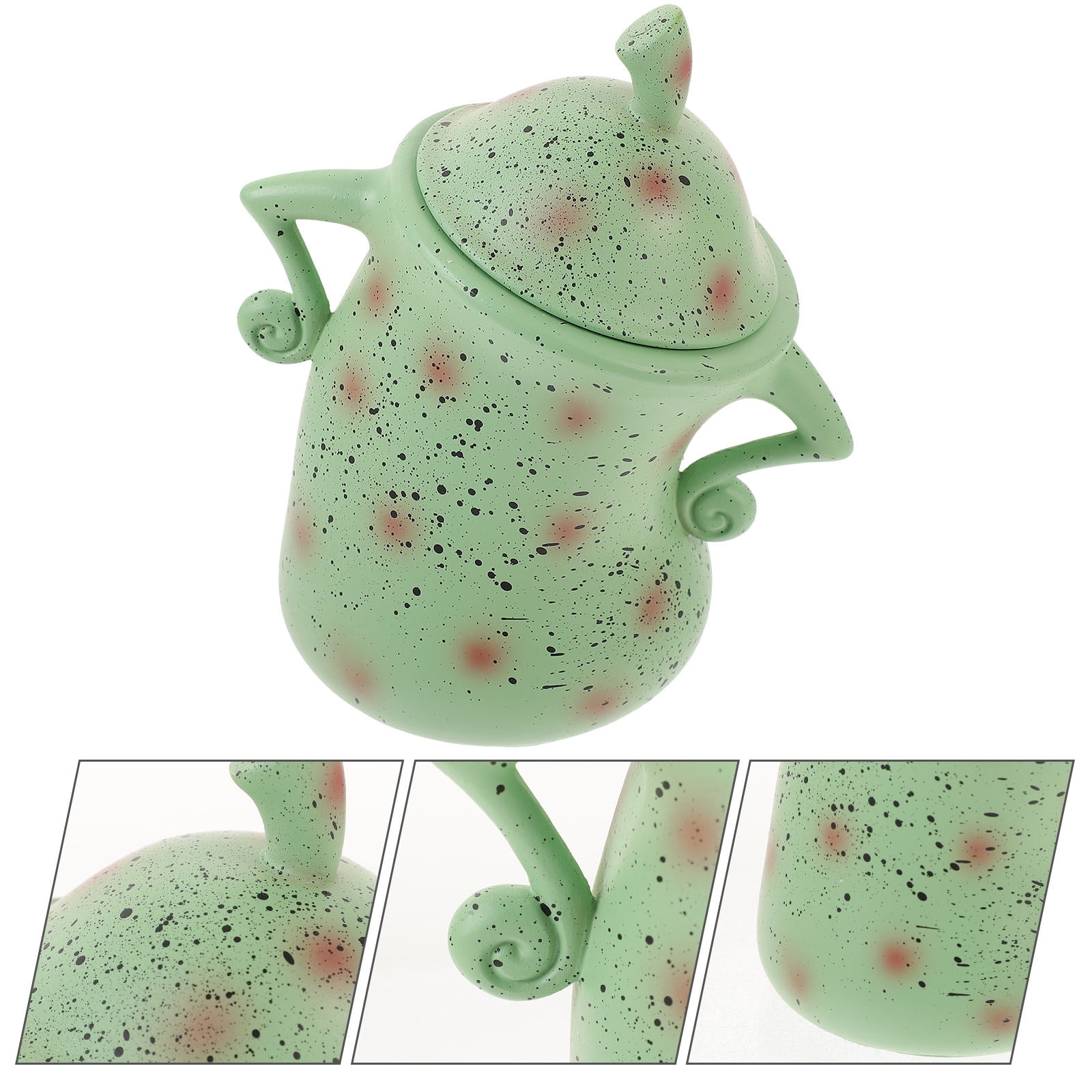 STOBOK Funny Food Storage Jar Airtight Canister Set Kitchen Cereal ...