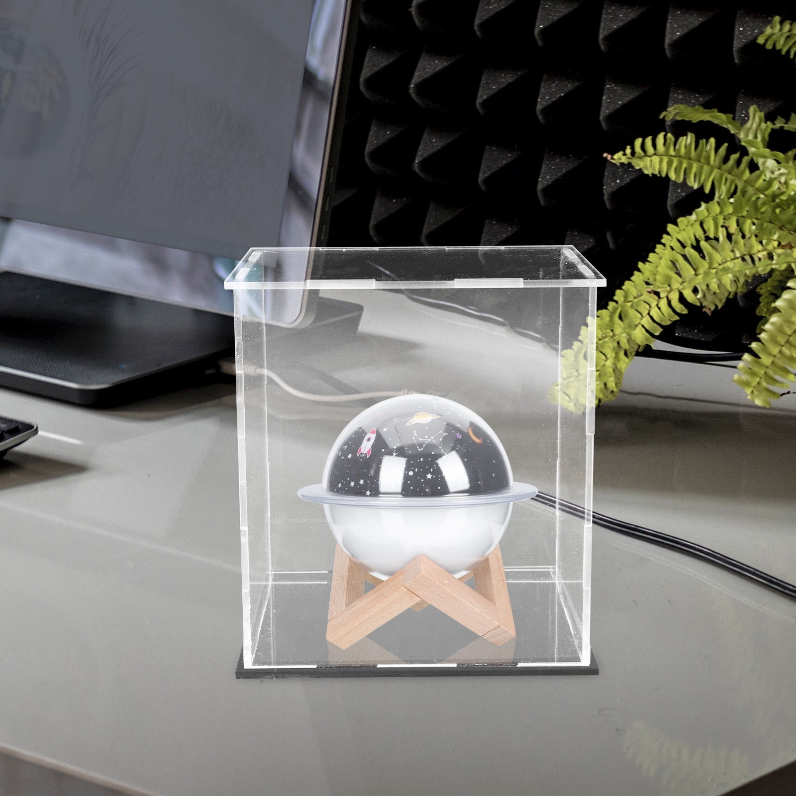 STOBOK Figurine Display Case Model Display Box Acrylic Collectors 1Pack ...