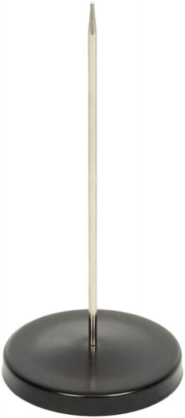 STOBOK Paper Spike Bill Fork Straight Rod Stainless Steel Receipt ...