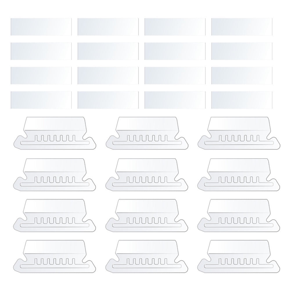 STOBOK 1Set White Hanging Folder Tabs and Inserts PVC Material Ideal ...