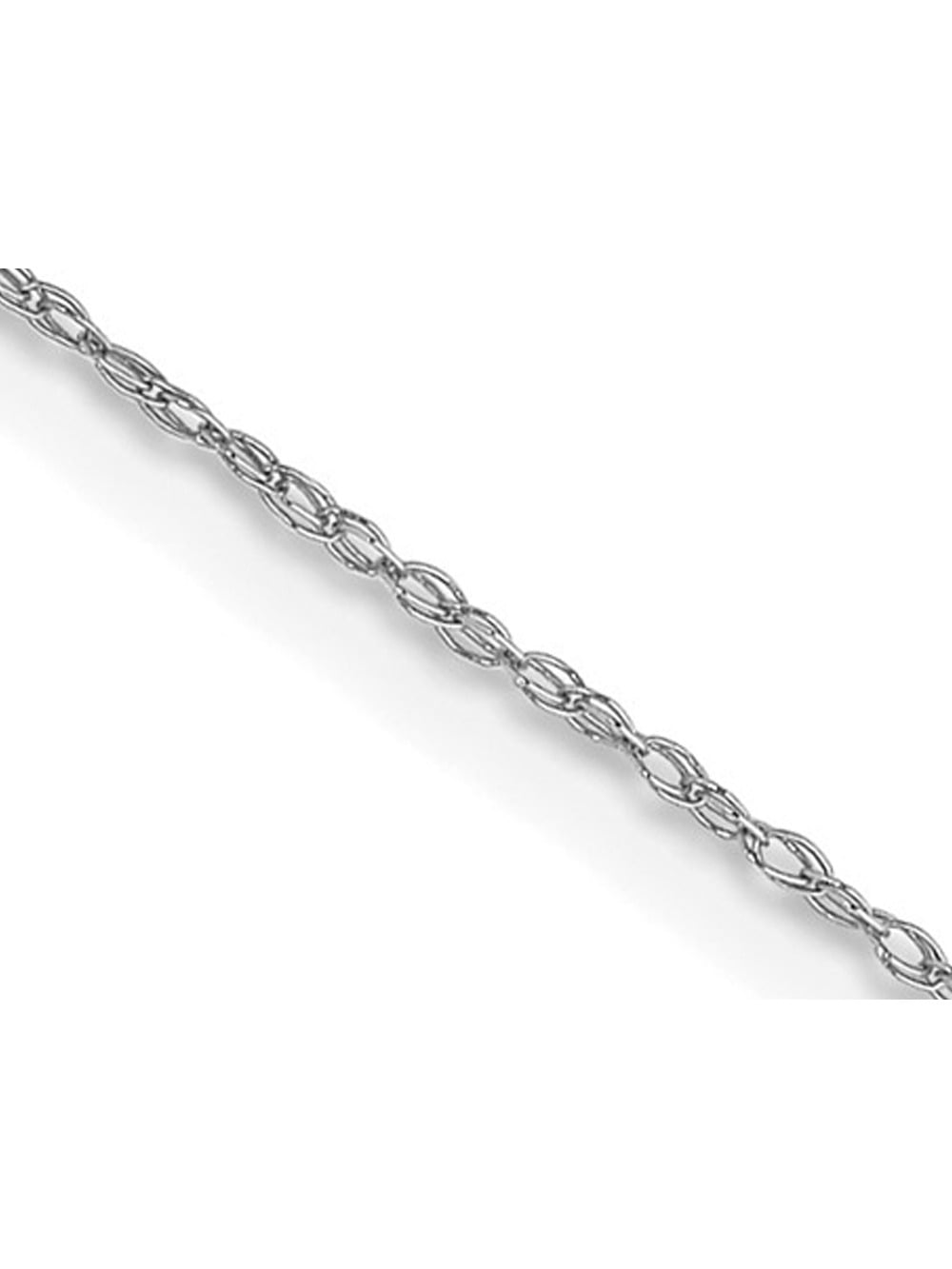 STOCK 18 inch 5R Chain in White Gold - Walmart.com