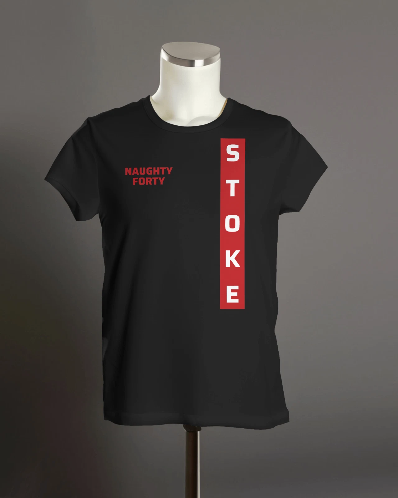 STOKE Naughty Forty T-Shirt | Stoke Hooligans Firm Victoria Britannia ...