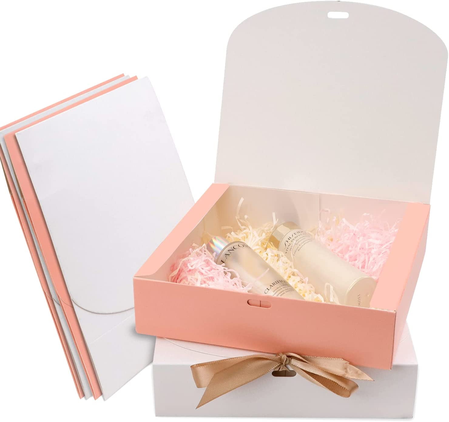 STONCEL 12PCS Gift Boxes with Lids Gifts Wrap Boxes, Kraft Paper Gift ...