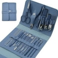STONCEL 16pcs Stainless Steel Manicure Set, Professional Nail Clipper ...