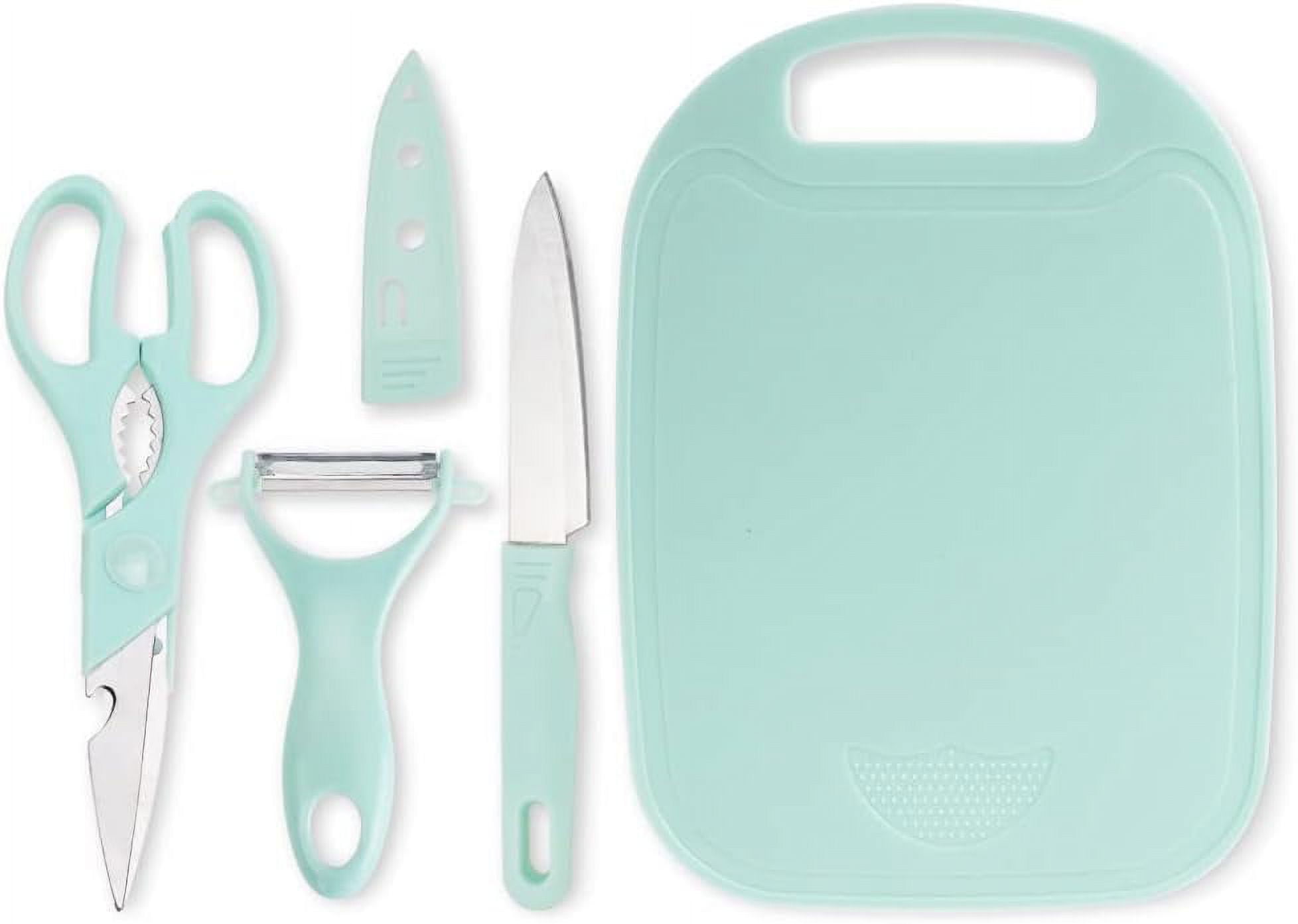 STONCEL 4Pcs Household Kitchen Peeling Set,Stainless Scissors， Kitchen ...