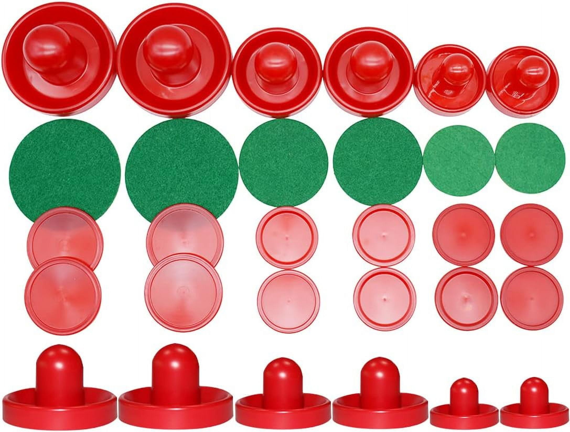 STONCEL Air Hockey Pushers, 6 Sets Light Weight Air Hockey Pushers and ...