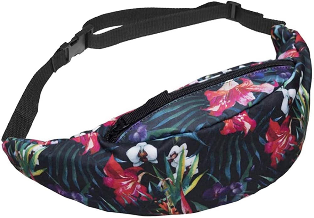 STONCEL Multicolor Waist Bag, Waterproof Fanny Pack, Lightweight Large ...