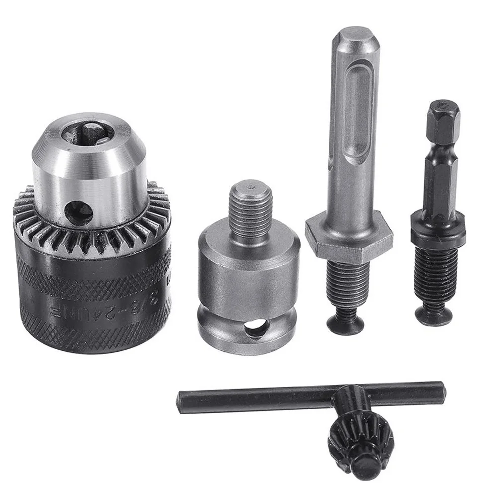 STONEGO 1 Set 1.5-10mm Bit Chuck Adapter - Converts 3/8-24UNF Impact ...