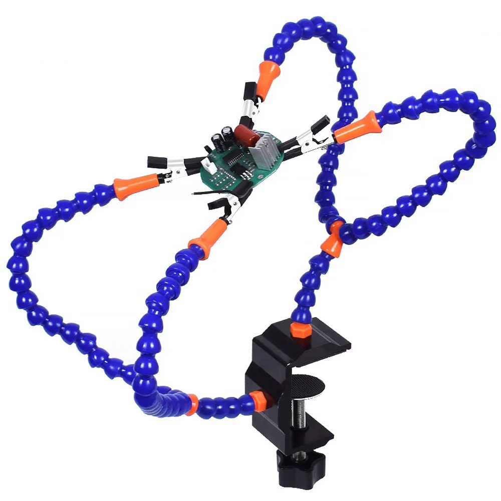 STONEGO 1 Set Bench Lathe Fixture - Adjustable Soft Arm Welding Table ...