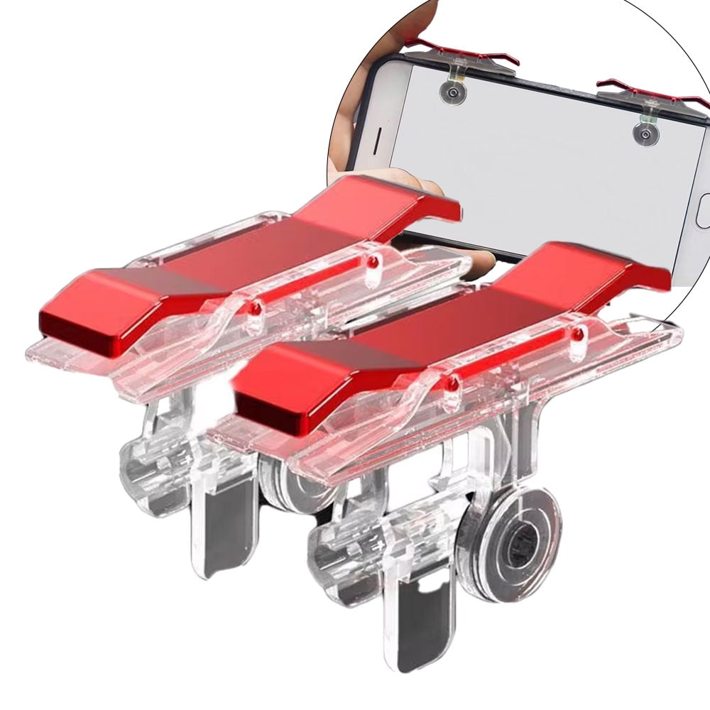 STONEGO 1Pair Mobile Phone Game Trigger for PUBG - Aim and Shoot L1 R1 ...