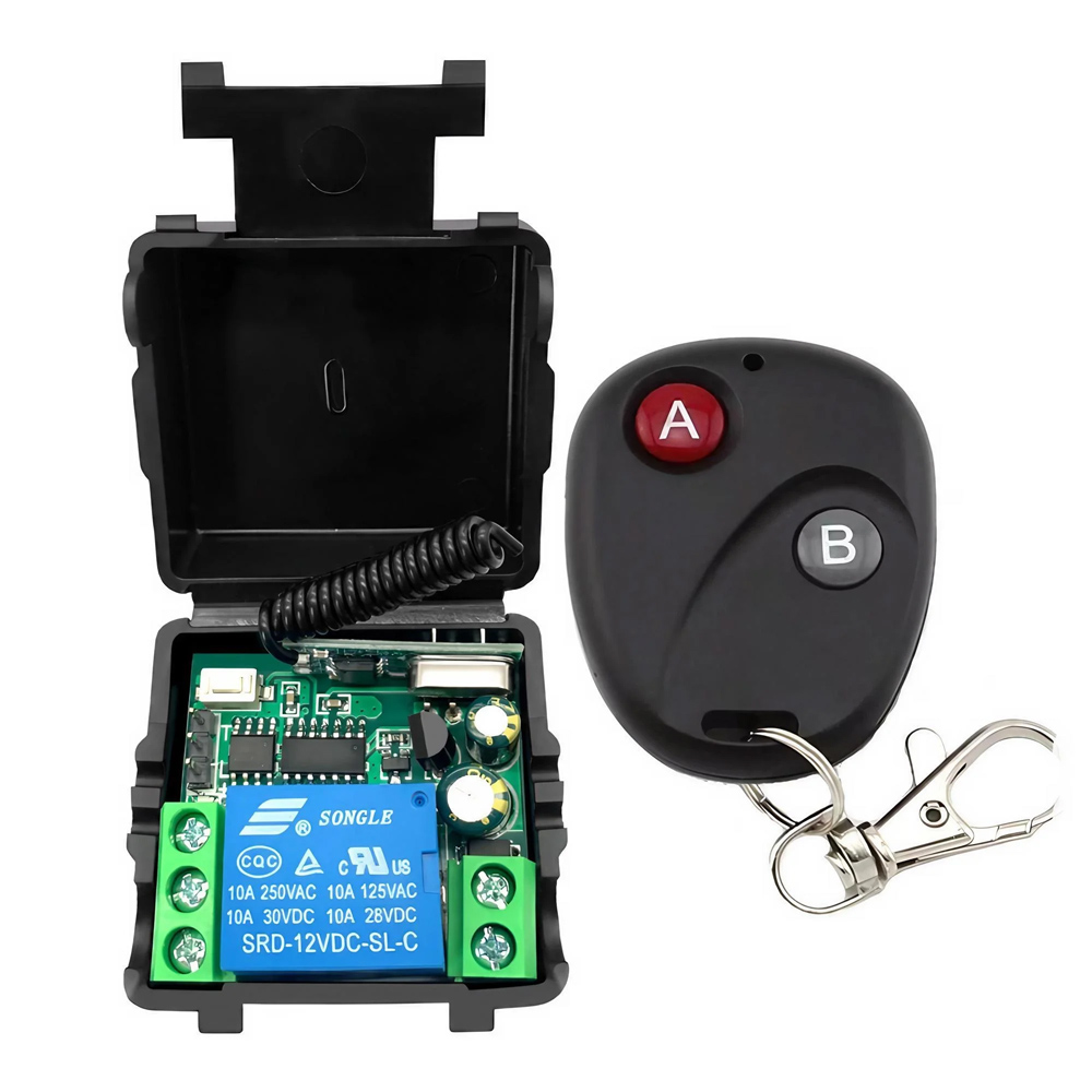 STONEGO 1Set/2Set 12V Single-Channel Wireless Remote Switch - Versatile ...