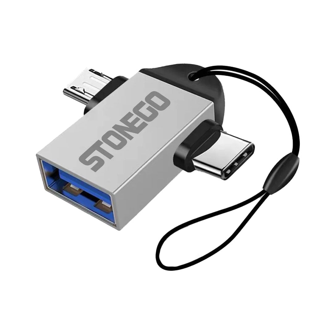 STONEGO 2 in 1 OTG Adapter, USB 3.0 Female To Micro USB Male and USB C ...
