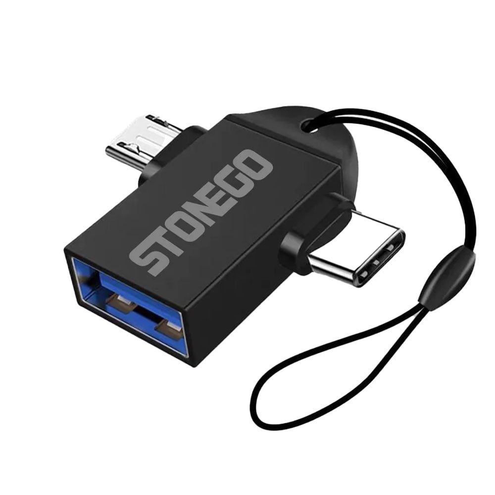 STONEGO 2 in 1 OTG Adapter, USB 3.0 Female To Micro USB Male and USB C ...