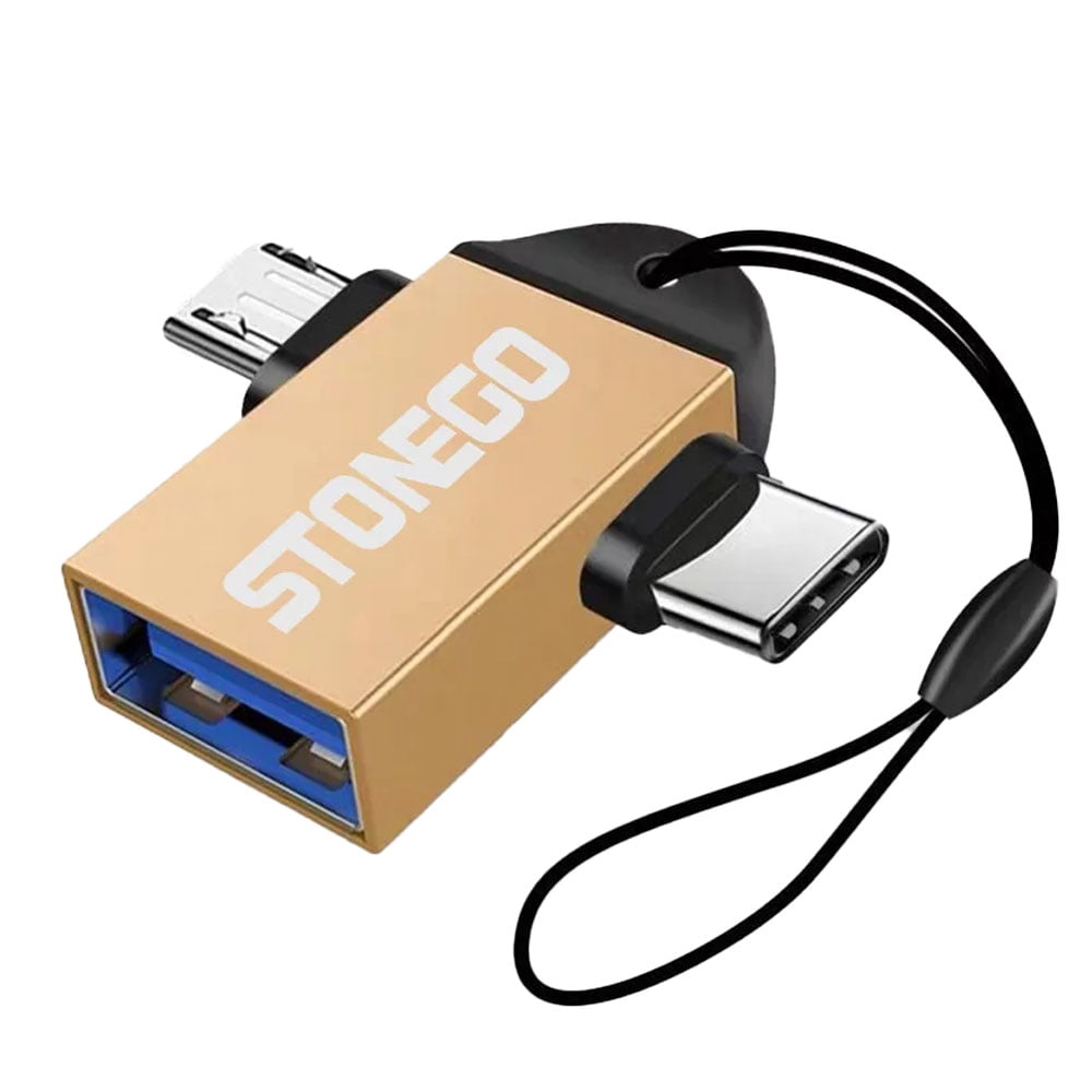 STONEGO 2 in 1 OTG Adapter, USB 3.0 Female To Micro USB Male and USB C ...