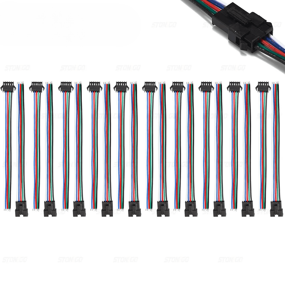 STONEGO 20/40PCS LED Strip Light Connector Set - Durable Expansion ...