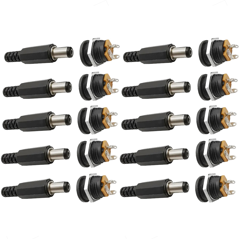 STONEGO 5Paris/10Paris 12V 3A DC Power Connector - Panel Mounting ...