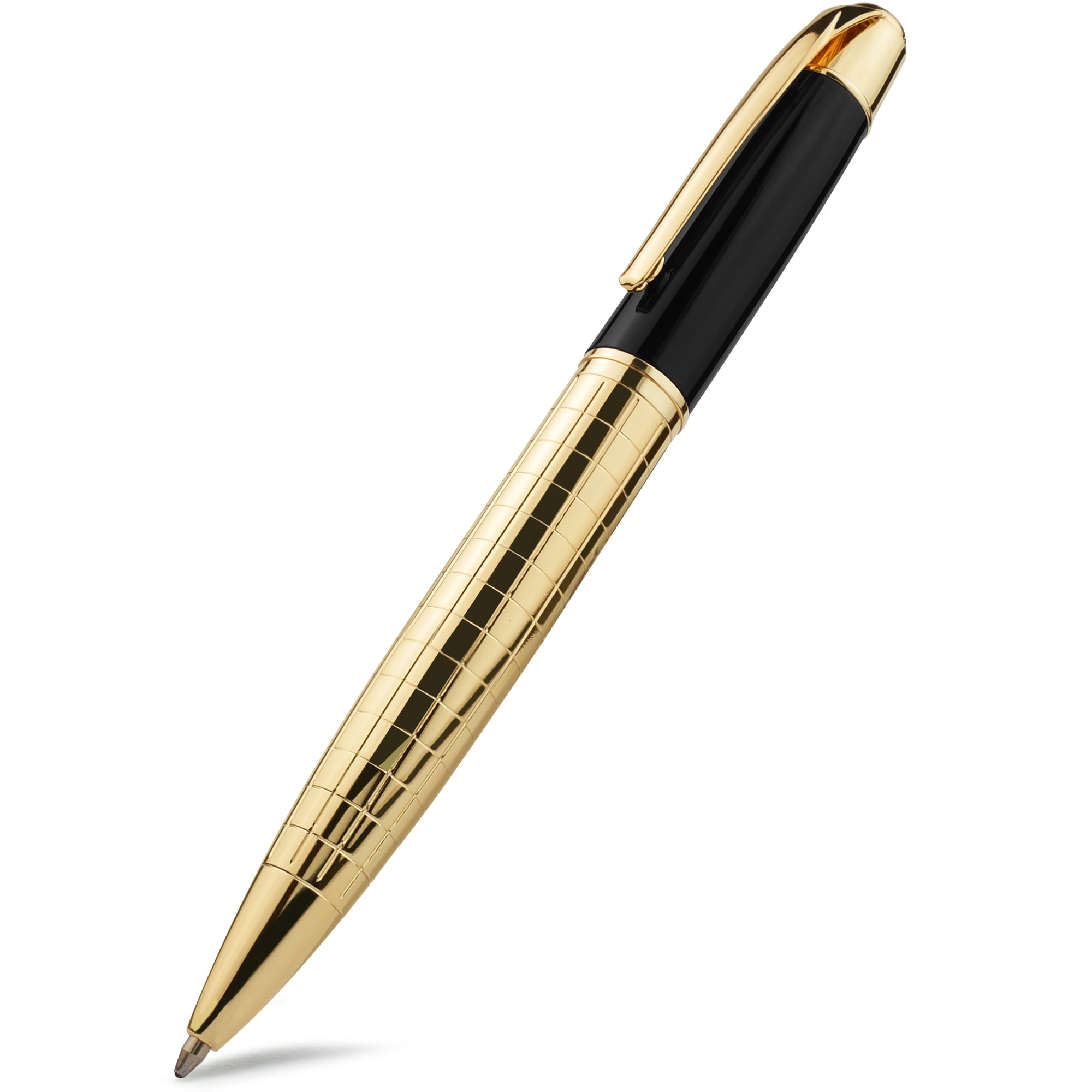 STONEGO Classic Luxury Ink Ballpoint Pen - Premium Black Ink, Medium ...